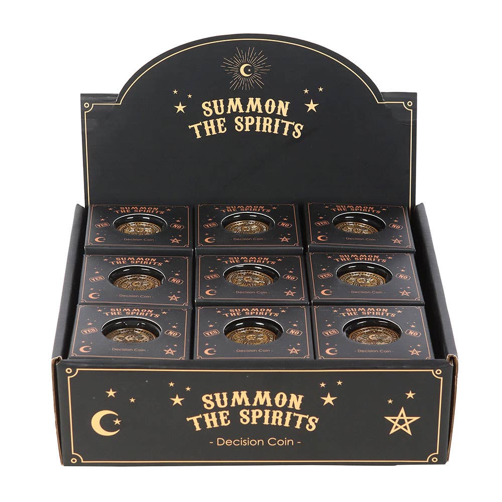 Yes or No Decision Making Coin – Purely Wicked Apothecary